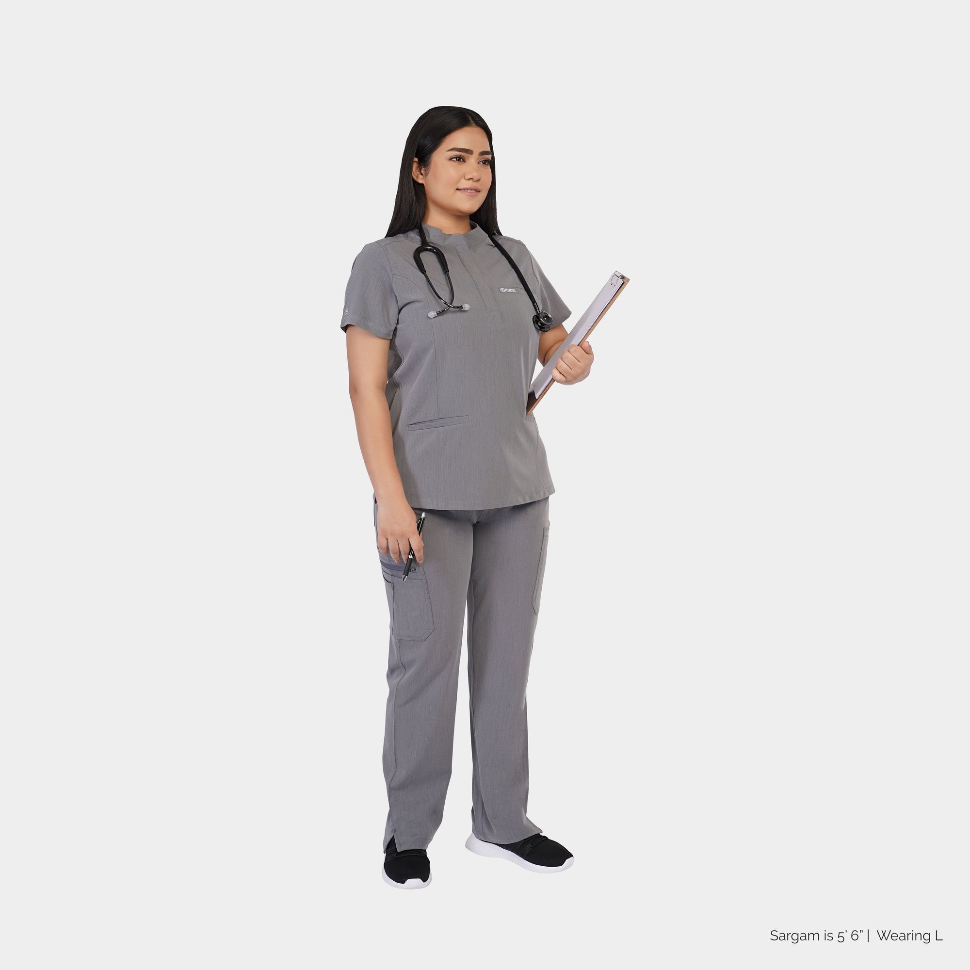 Grace Four-Pocket Scrub Top™ – Women's Medical Scrubs by QHOOBI®