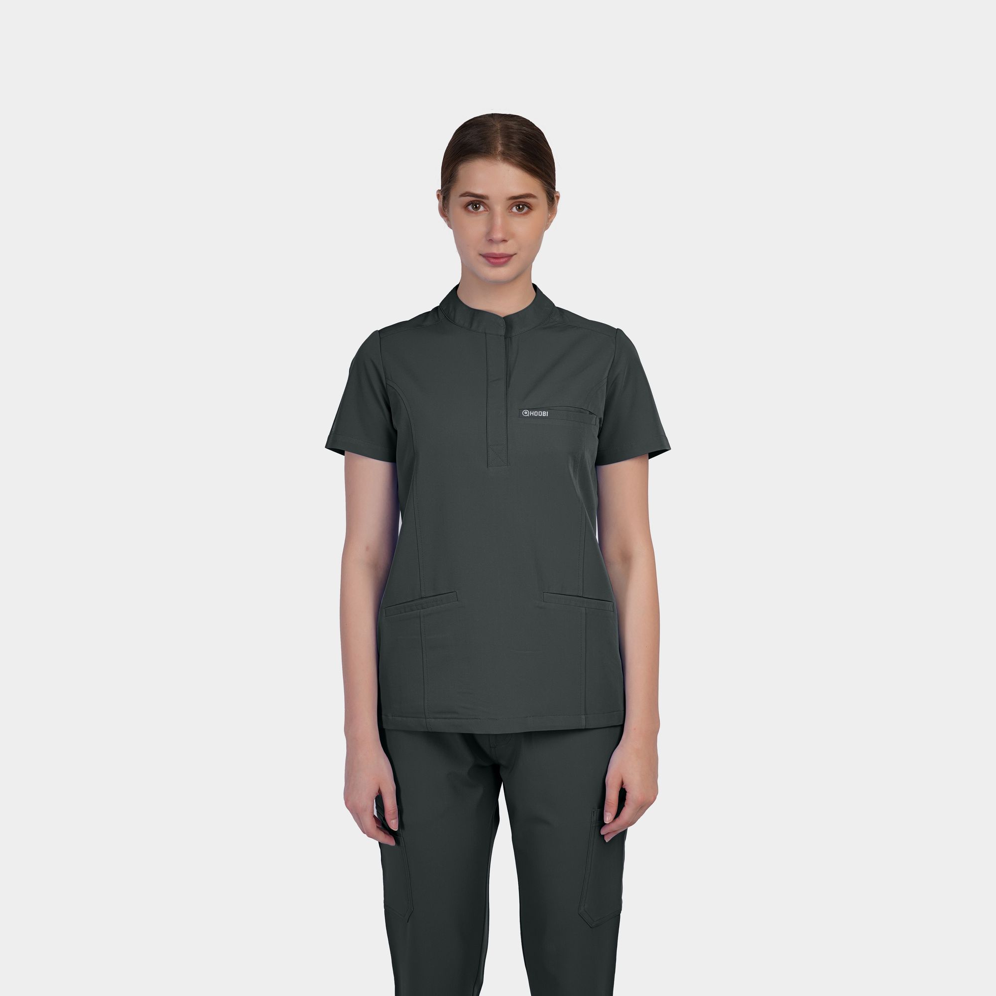 Grace Four-Pocket Scrub Top™ – Women's Medical Scrubs by QHOOBI®