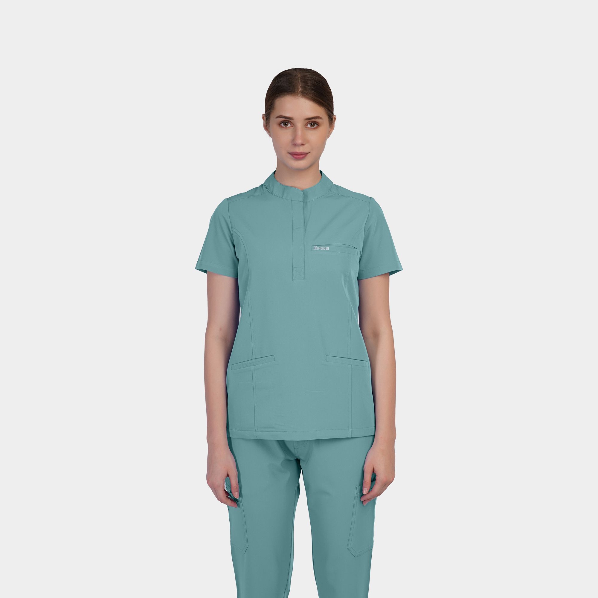 Grace Four-Pocket Scrub Top™ – Women's Medical Scrubs by QHOOBI®